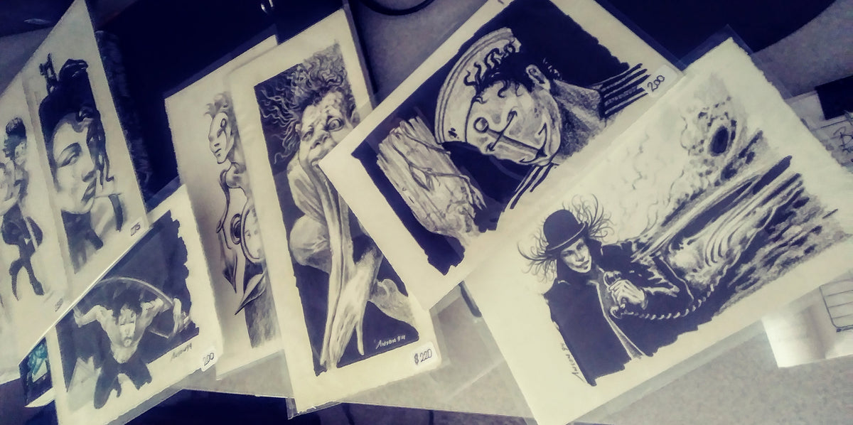 Wraith The Oblivion (RPG) Illustrations – Anson Maddocks Art