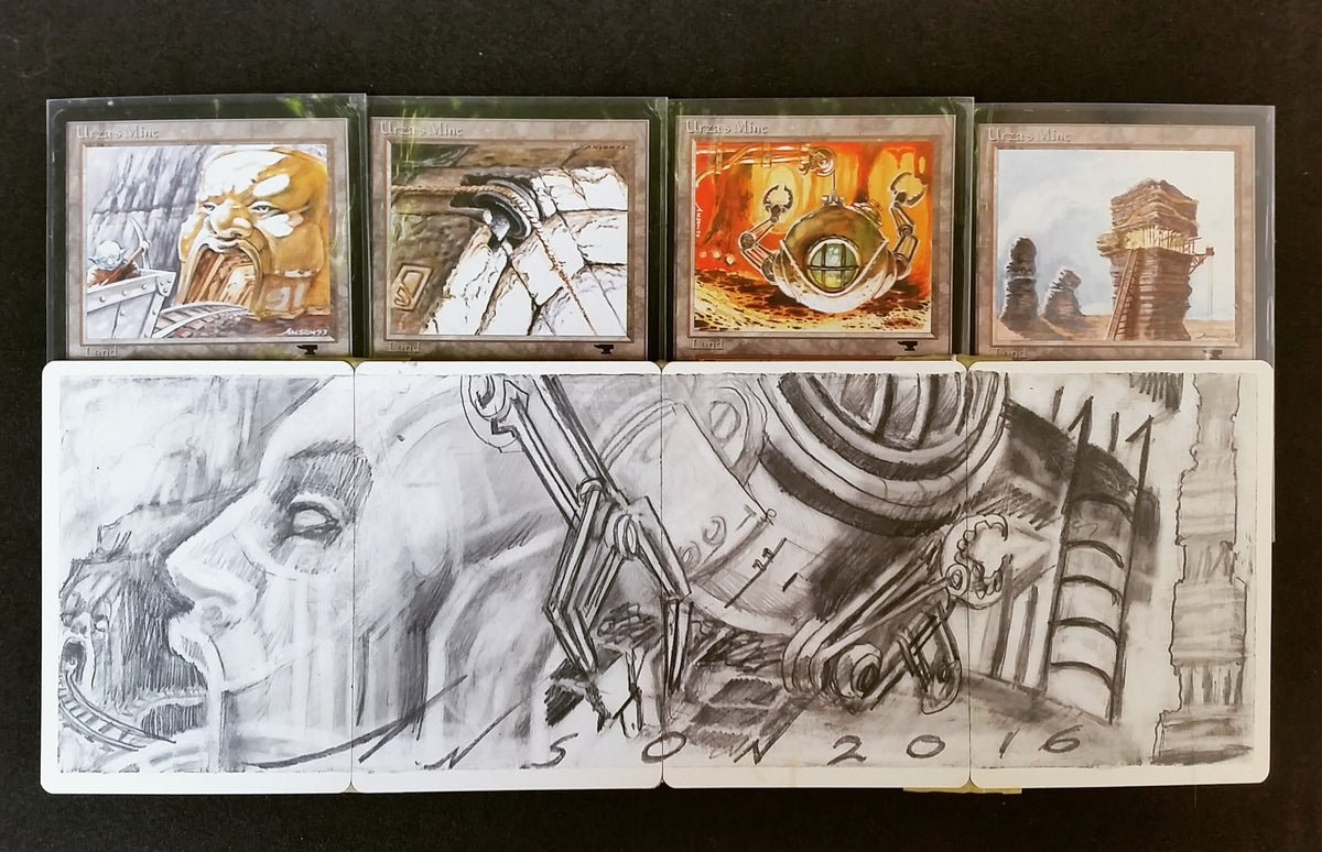 Custom Artwork - Proof Pencil Drawing – Anson Maddocks Art