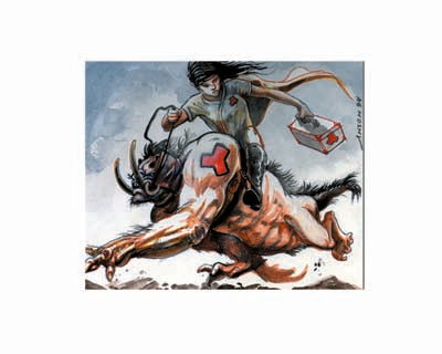 "Combat Medic" Giclée Print – Anson Maddocks Art