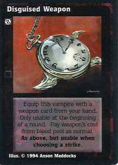 Disguised Weapon (Jyhad) Artist Proof – Anson Maddocks Art