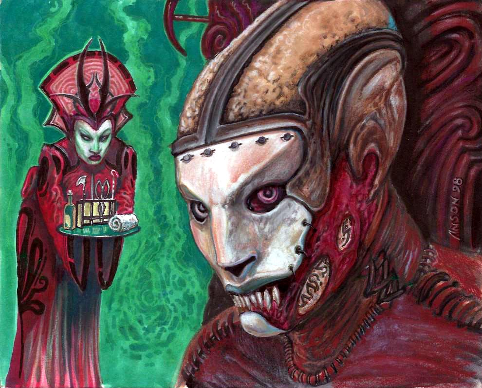 L5R - Kuni Yori #1 Original Artwork – Anson Maddocks Art