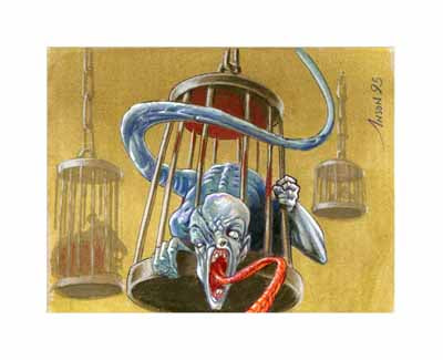 "Serra Bestiary" Giclée Fine Art Print – Anson Maddocks Art